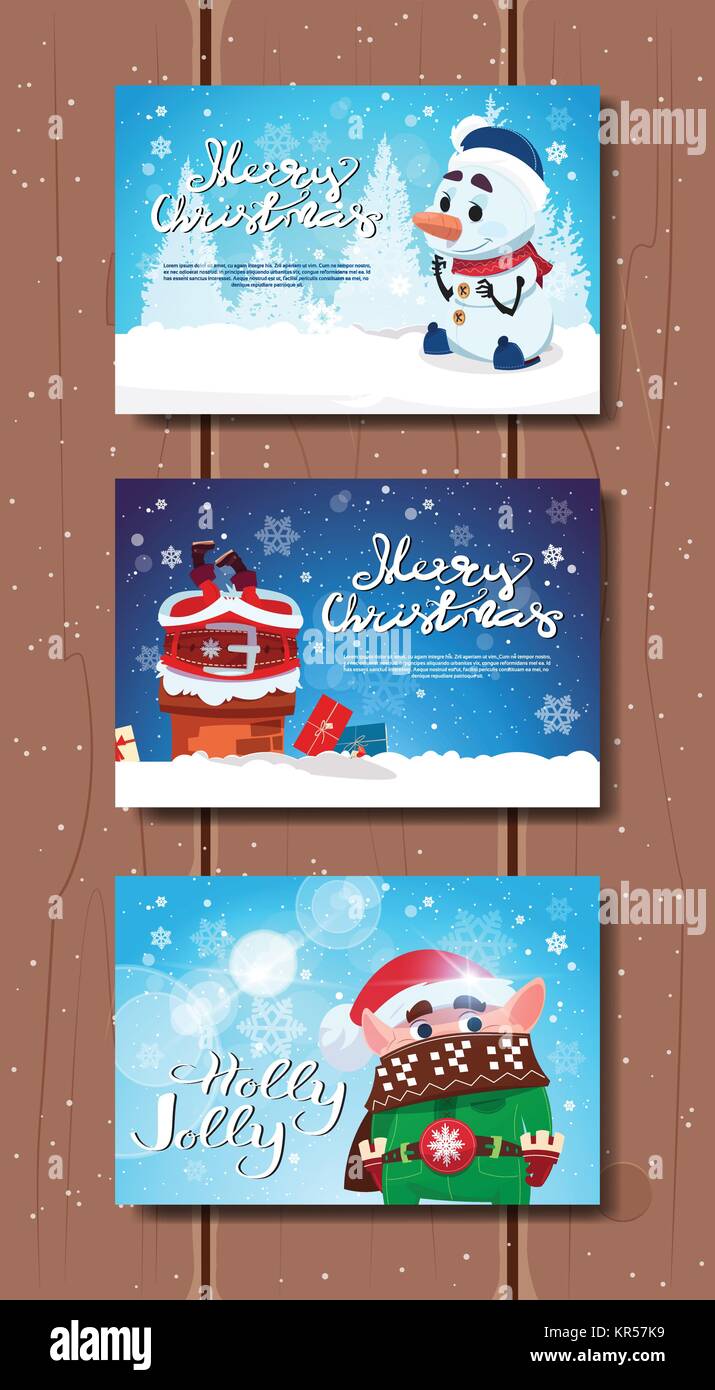 Santa claus child chimney Stock Vector Images - Alamy