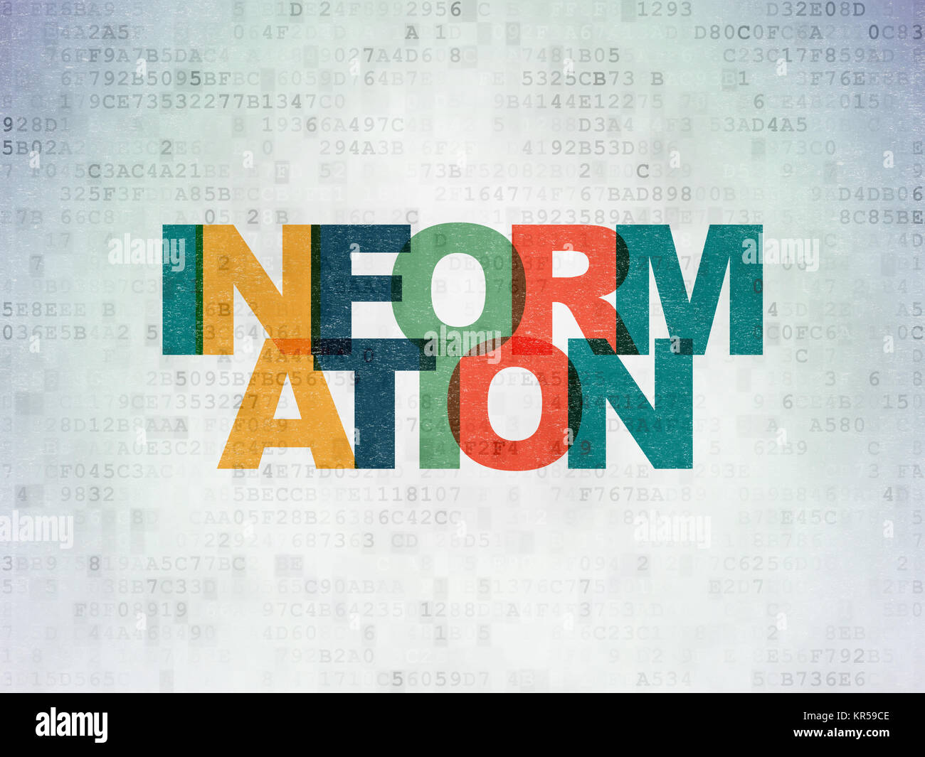 Data concept: Information on Digital Data Paper background Stock Photo ...