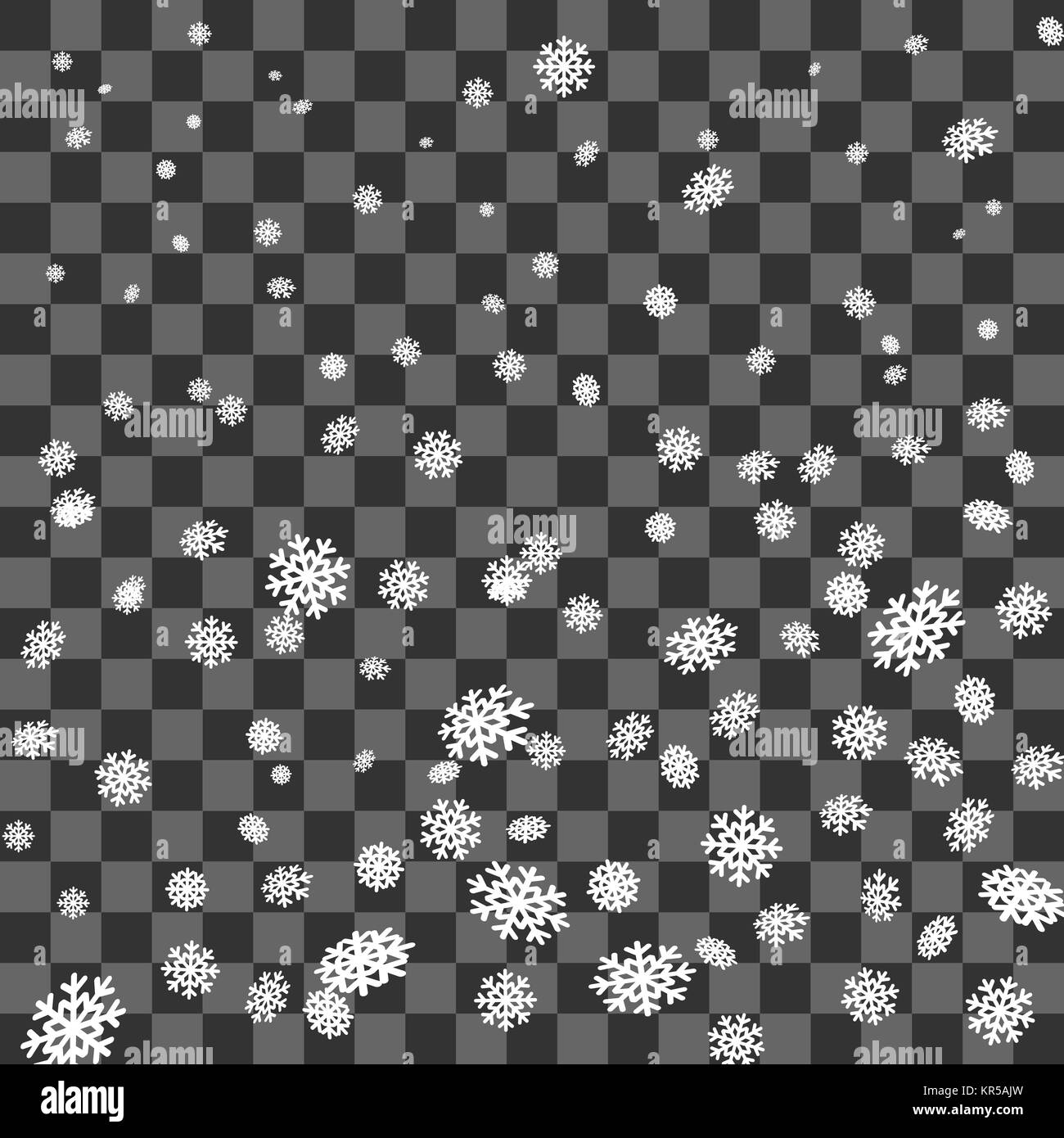 Snowflake shimmer falling transparent hi-res stock photography and ...