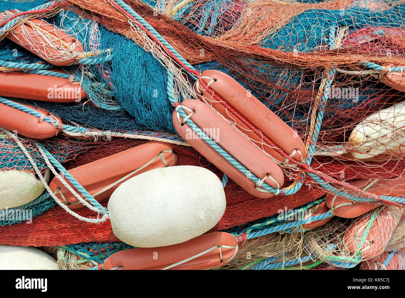 Abstract background with a fishing nets Stock Photo - Alamy