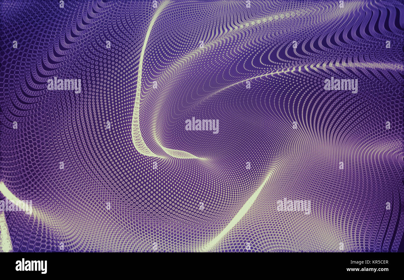 Abstract polygonal space low poly dark background, 3d rendering Stock ...
