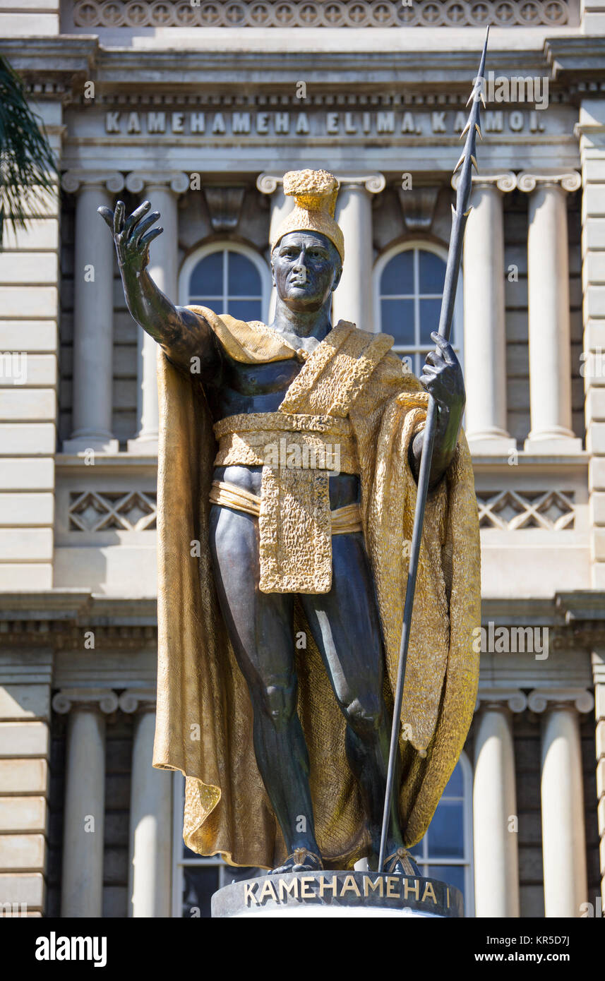 King of Hawaii Stock Photo - Alamy