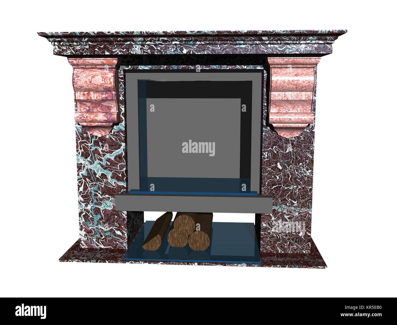 open fireplace free Stock Photo - Alamy