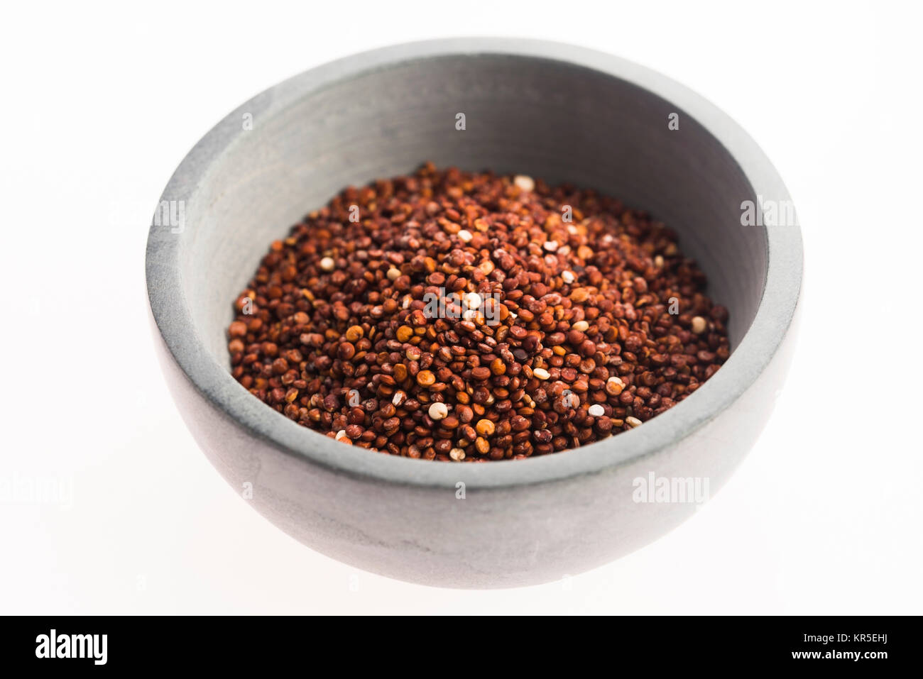 Quinoa grain on white background Stock Photo - Alamy