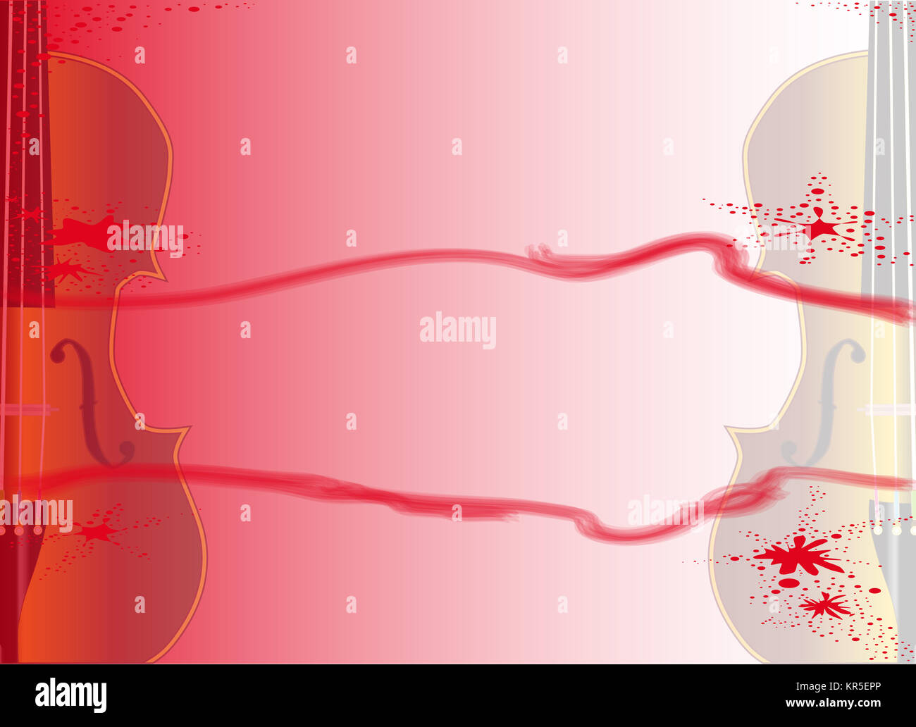 Red fiddle abstract hi-res stock photography and images - Alamy