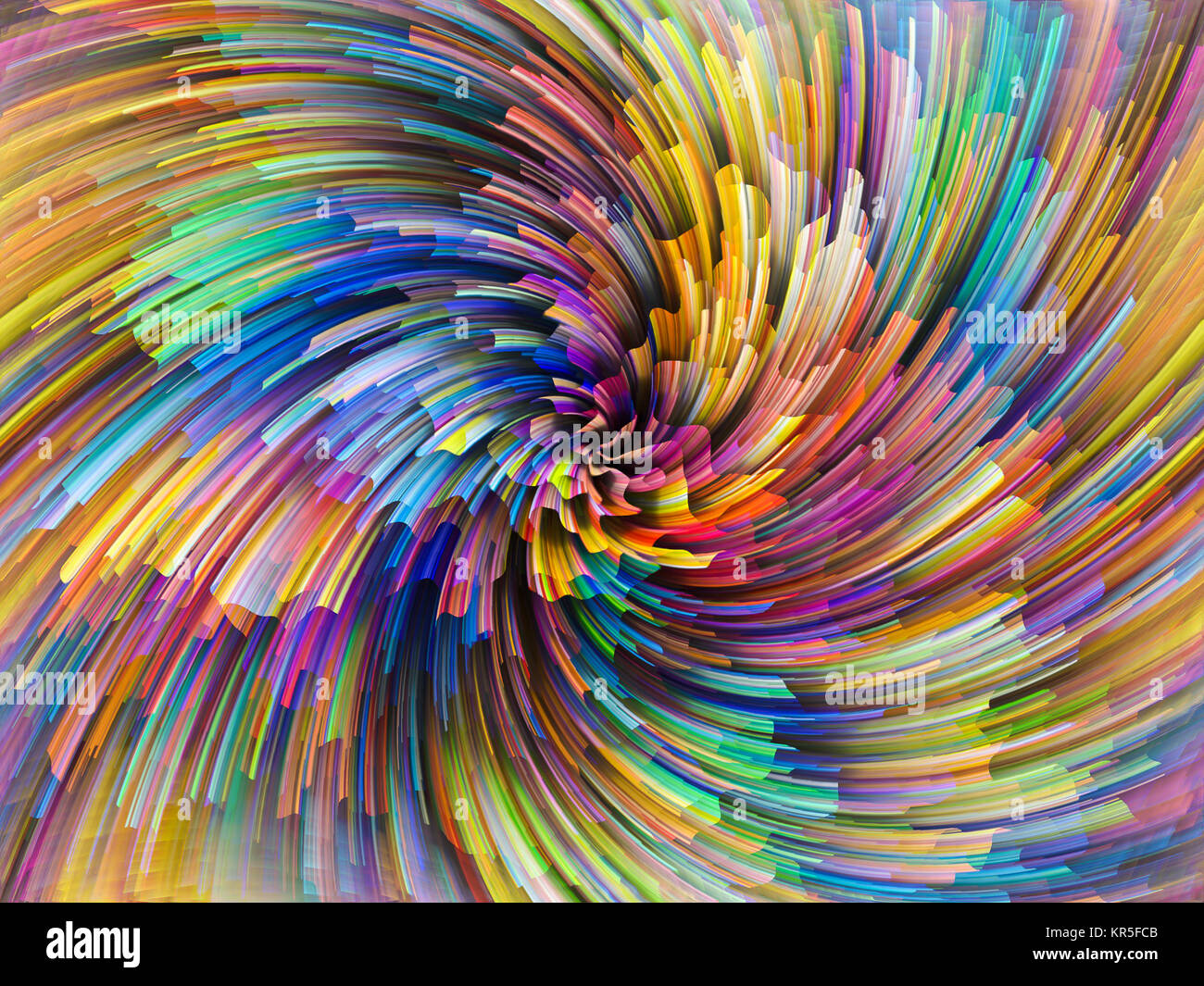 Visualization of Color Motion Stock Photo - Alamy