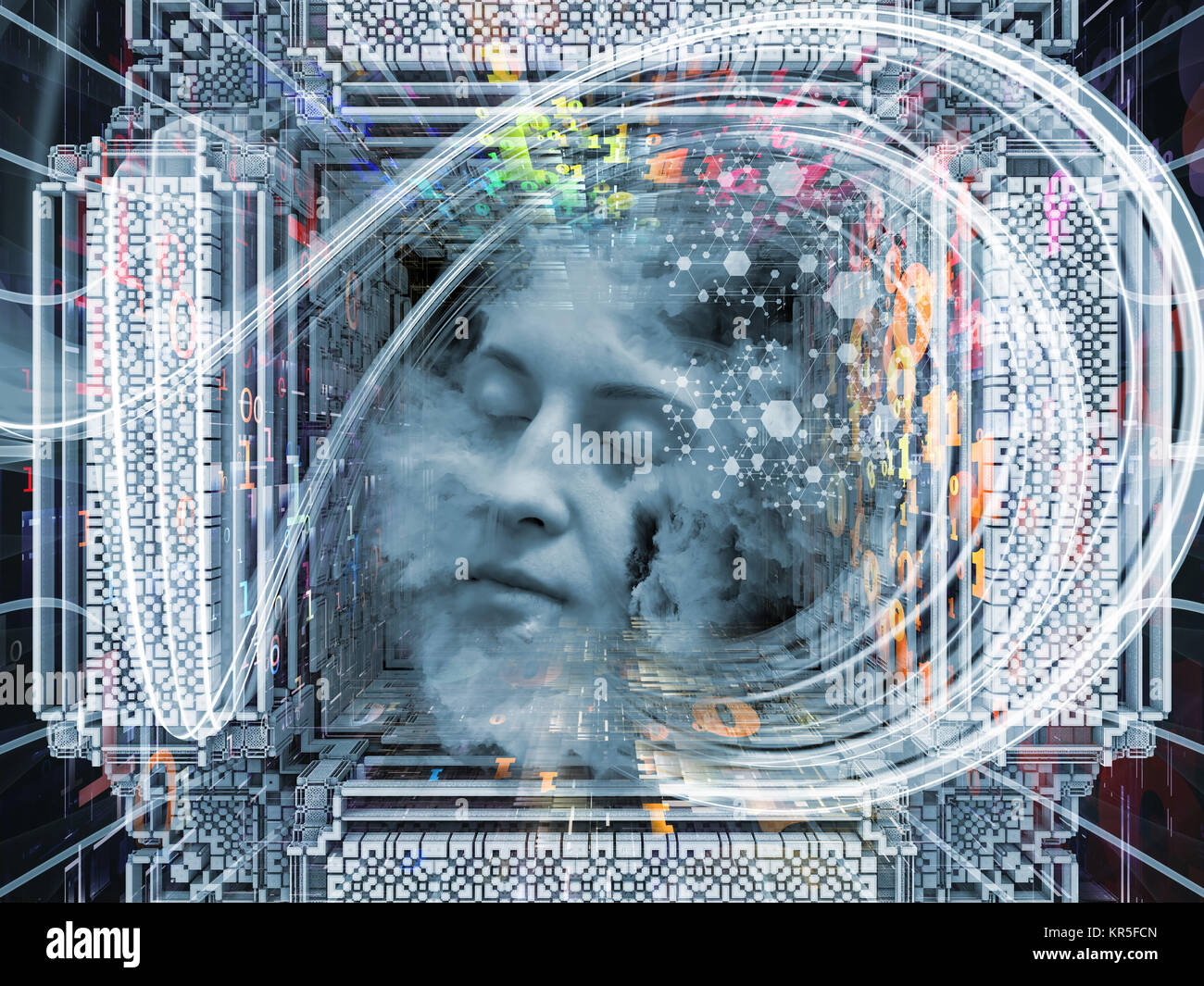Numbers of Thinking Stock Photo - Alamy