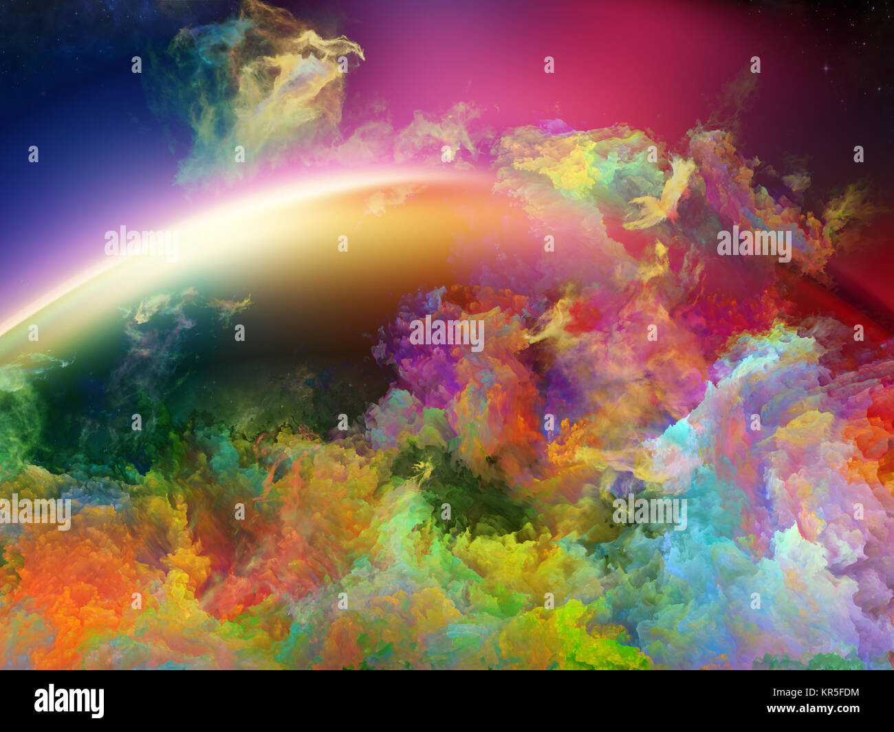 Game of Space Nebula Stock Photo - Alamy