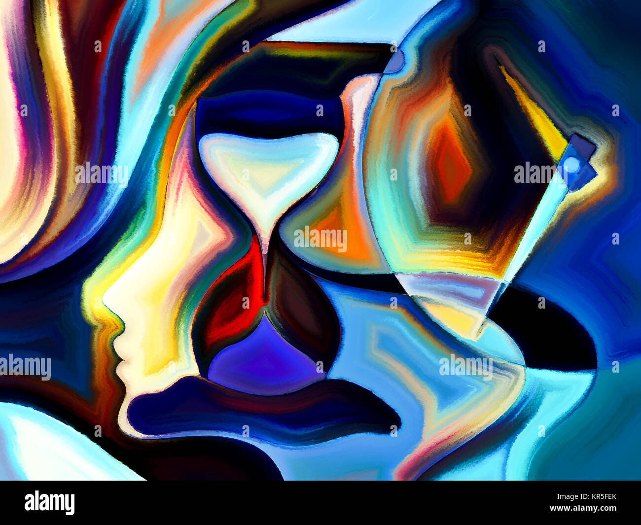 Acceleration of Mind Shapes Stock Photo - Alamy