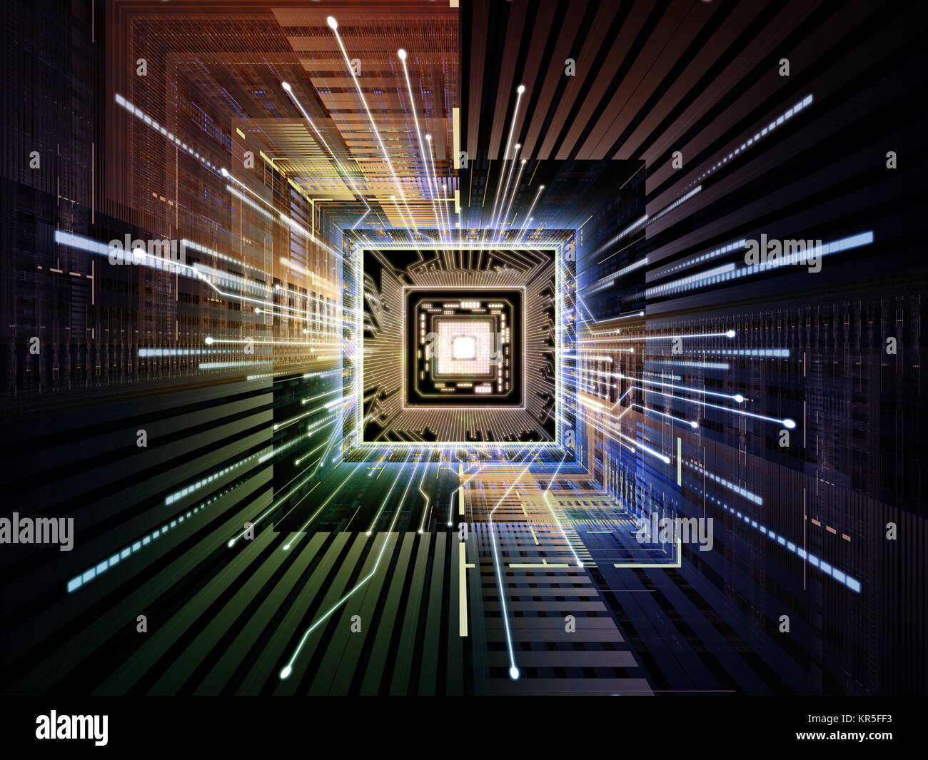 Acceleration of CPU Stock Photo - Alamy