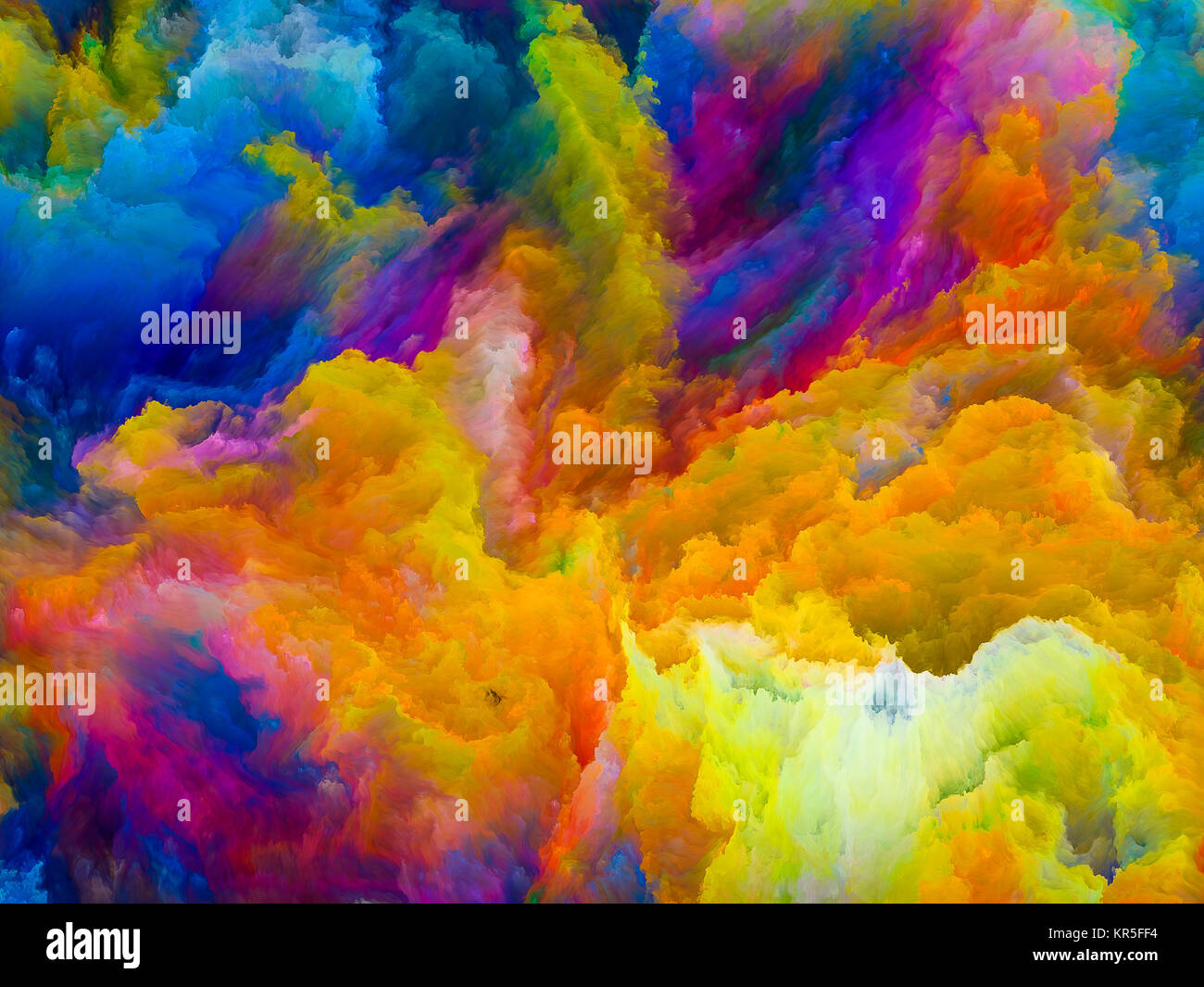 Advance of Colors Stock Photo - Alamy