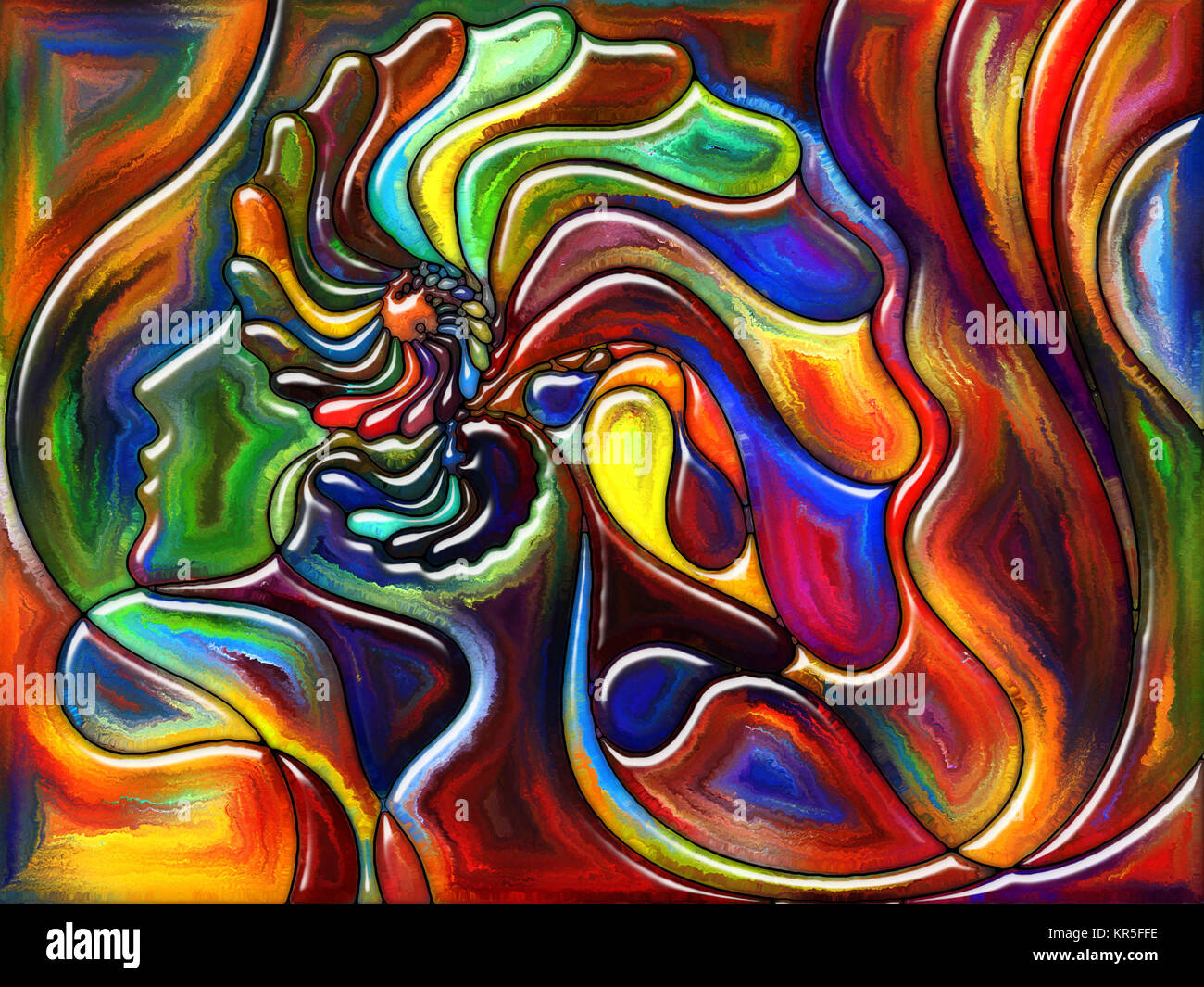 Advance of Division Stock Photo - Alamy