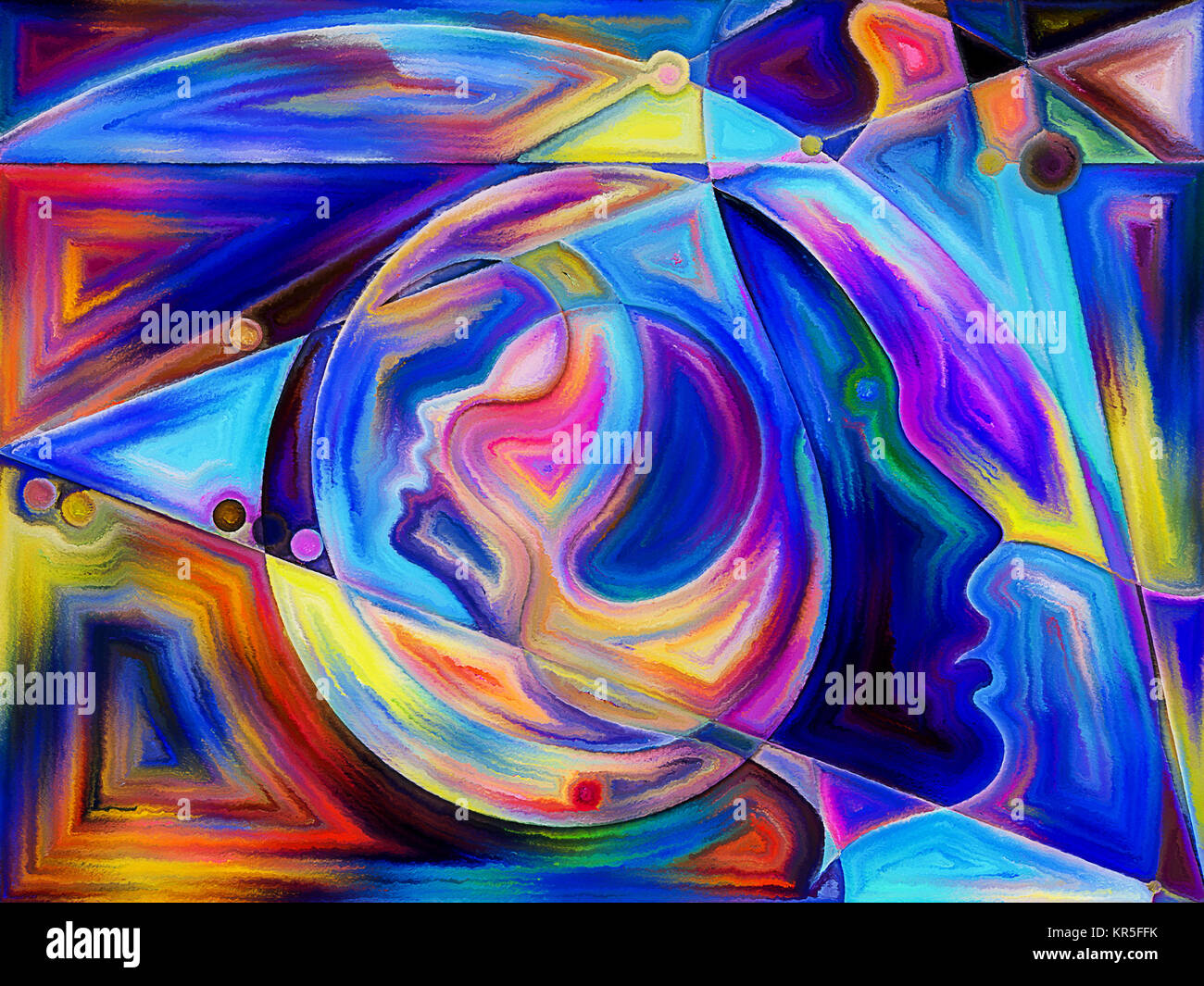 Energy of Perception Stock Photo - Alamy