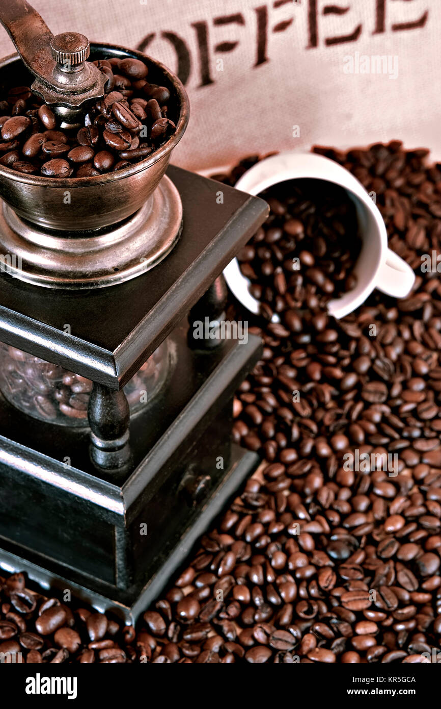 fresh coffee beans Stock Photo - Alamy