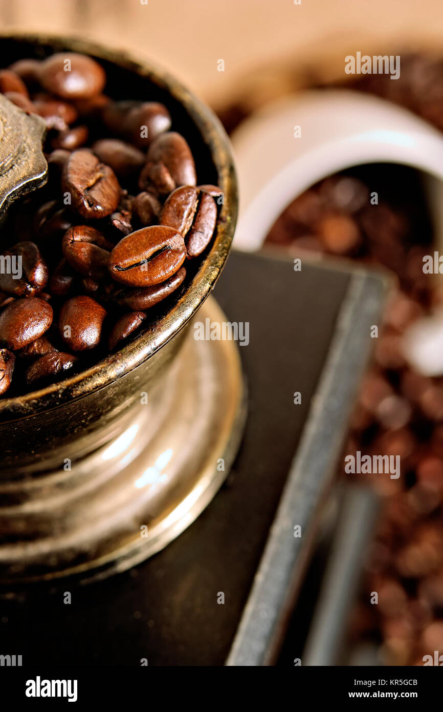 fresh coffee beans Stock Photo - Alamy