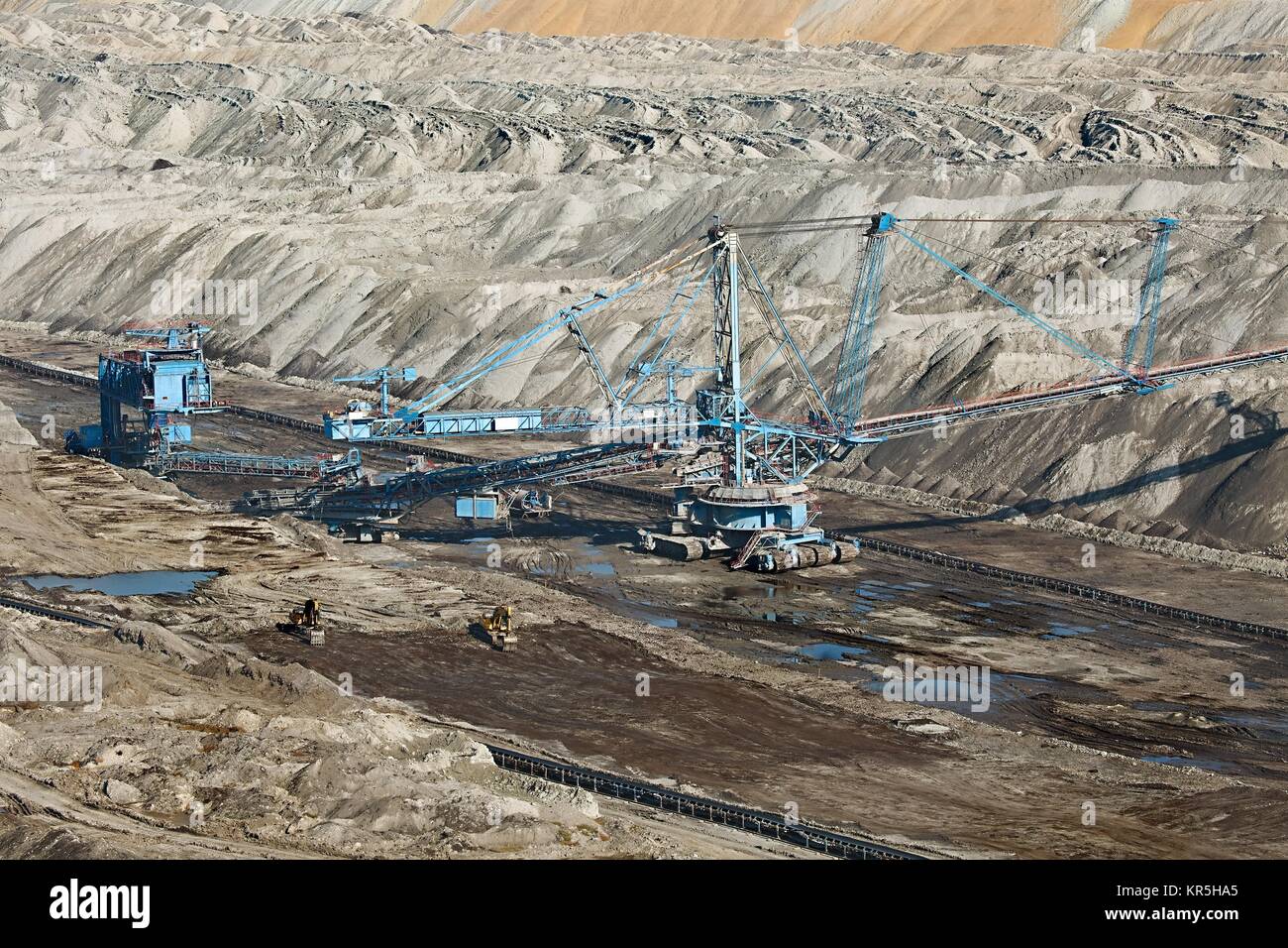 Coal Mine Excavation Stock Photo - Alamy