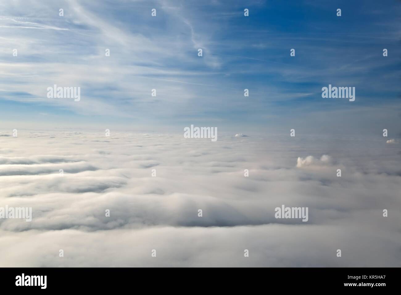 Clouds from above Stock Photo - Alamy