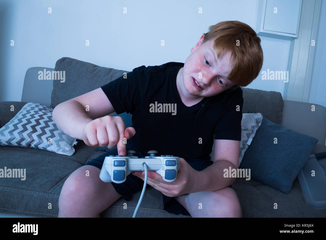 Joystick kid hi-res stock photography and images - Alamy