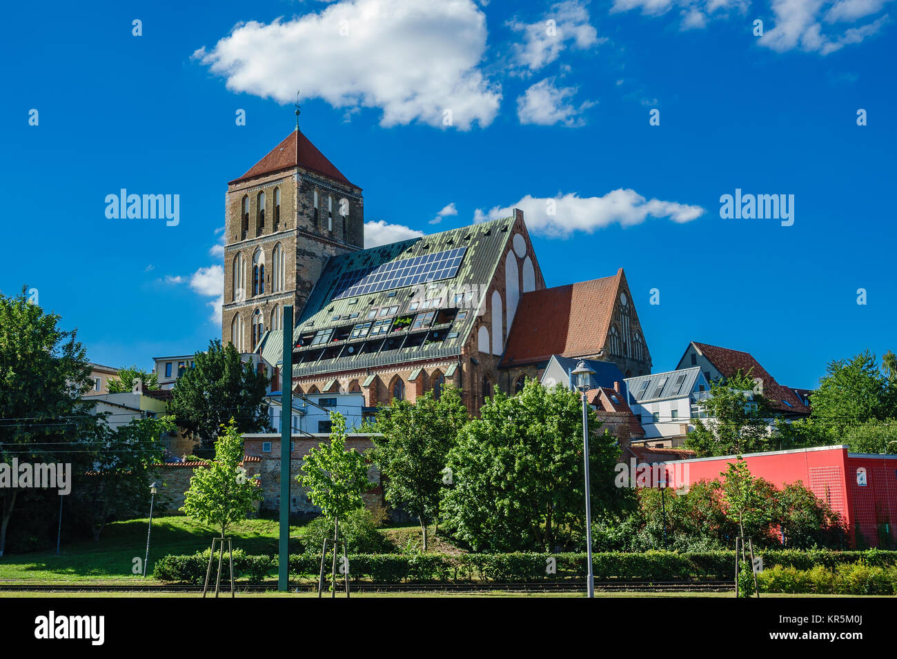 nikolai church in rostock Stock Photo - Alamy