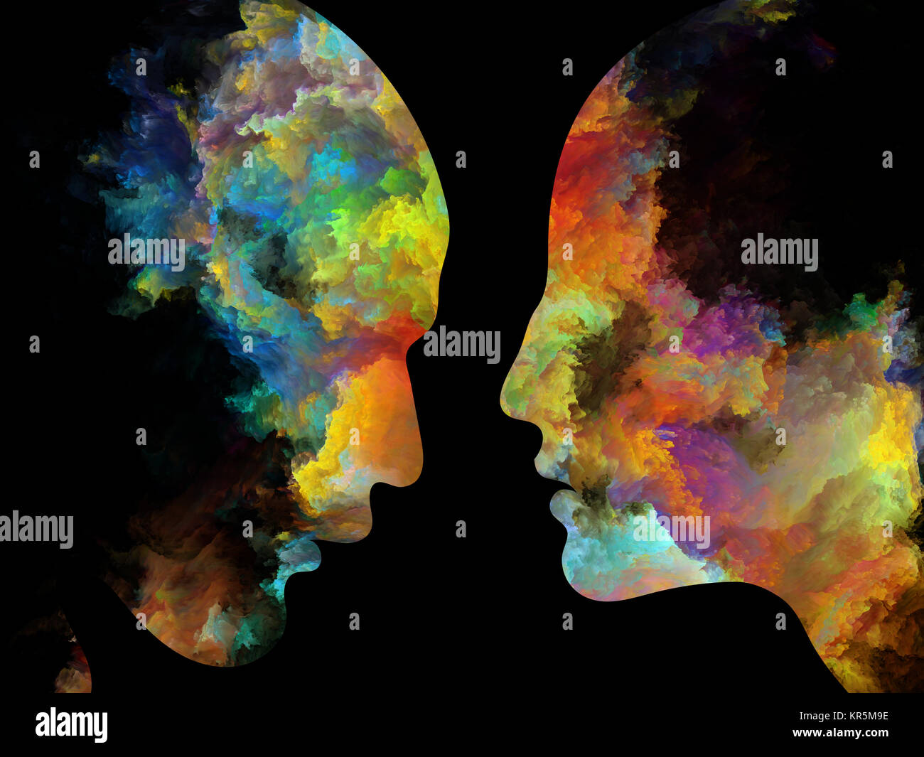 Advance of Inner Colors Stock Photo - Alamy