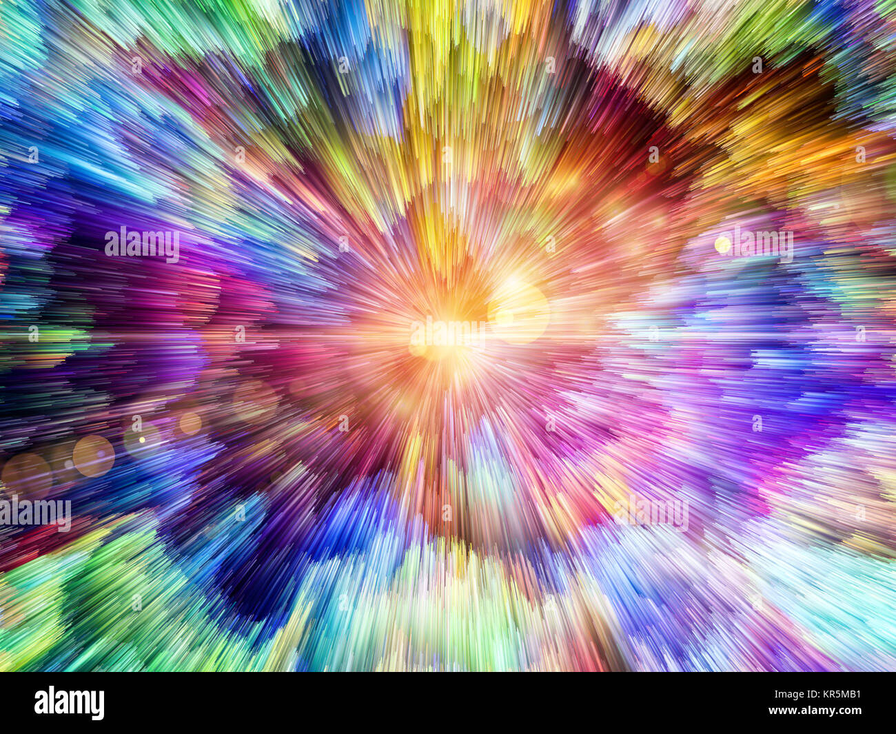 Burst Of Colors Stock Photo - Alamy