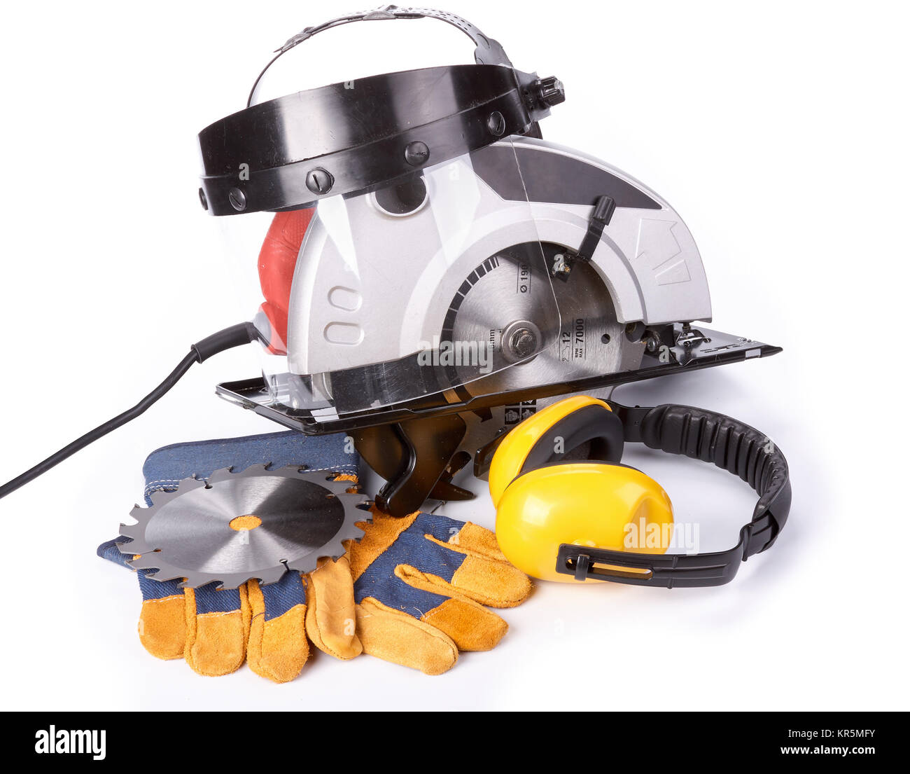 Handheld circular saw Stock Photo - Alamy