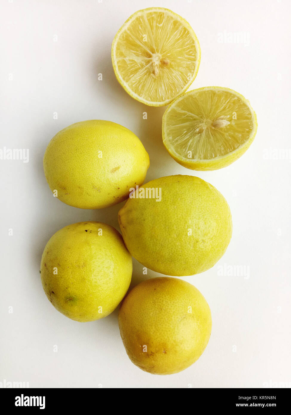 Fresh Lemon Slice Natural Healthy Fruit Stock Photo - Alamy