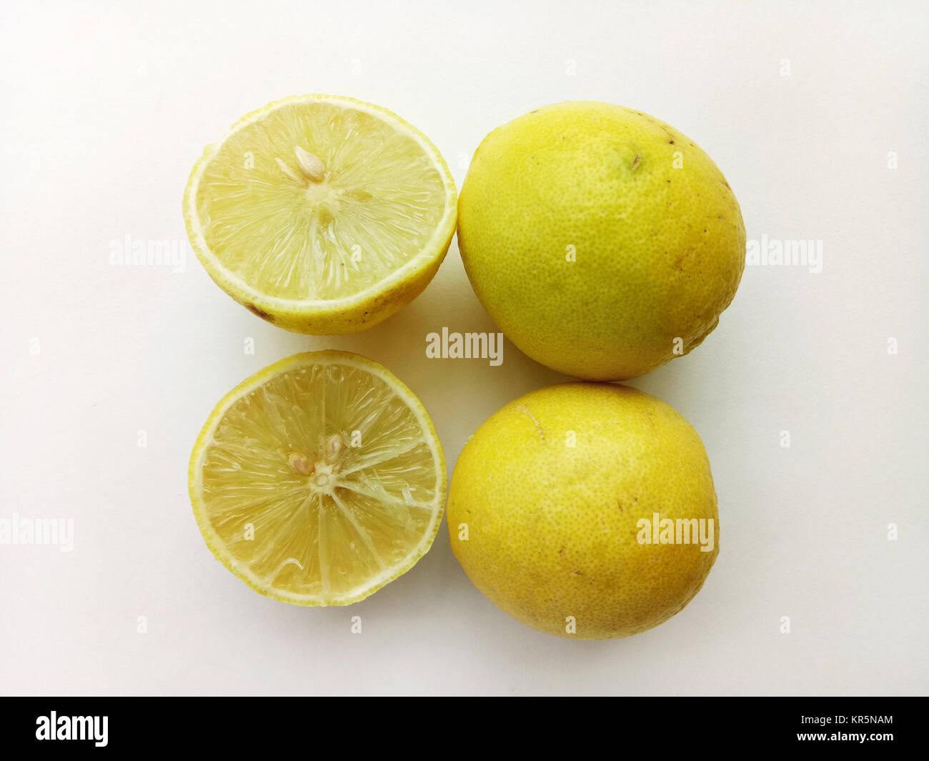 Fresh Lemon Slice Natural Healthy Fruit Stock Photo - Alamy