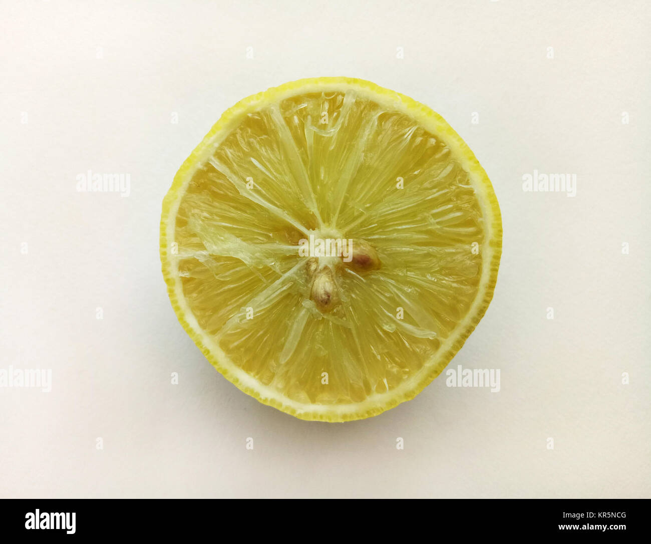Fresh Lemon Slice Natural Healthy Fruit Stock Photo - Alamy