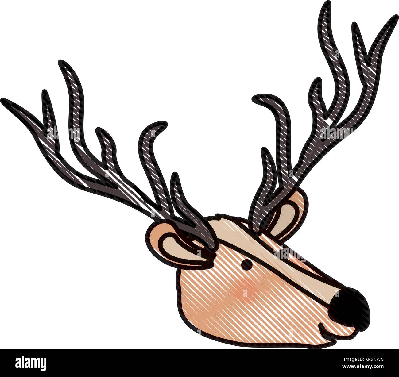 Crayon head Stock Vector Images - Alamy