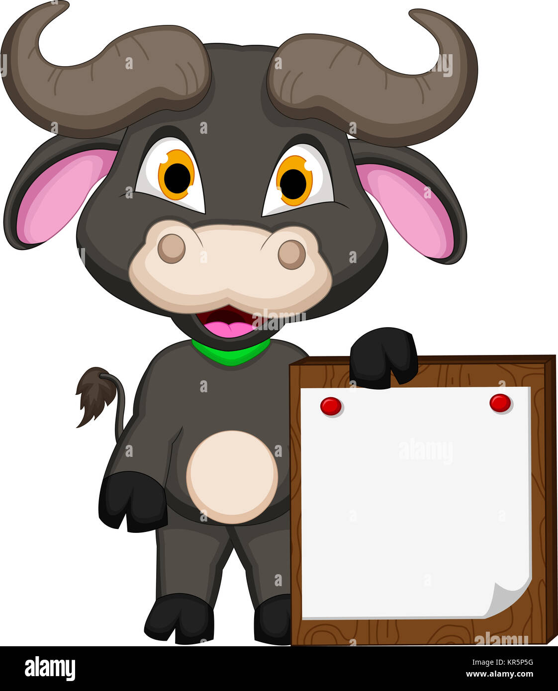 Cartoon buffalo hi-res stock photography and images - Alamy