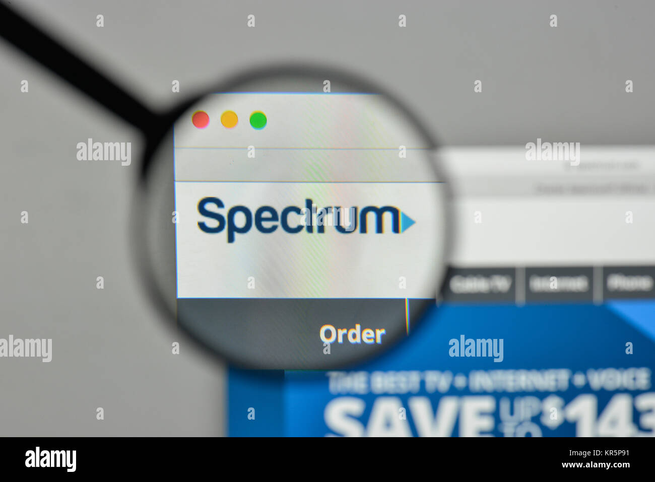 Charter spectrum hi-res stock photography and images - Alamy