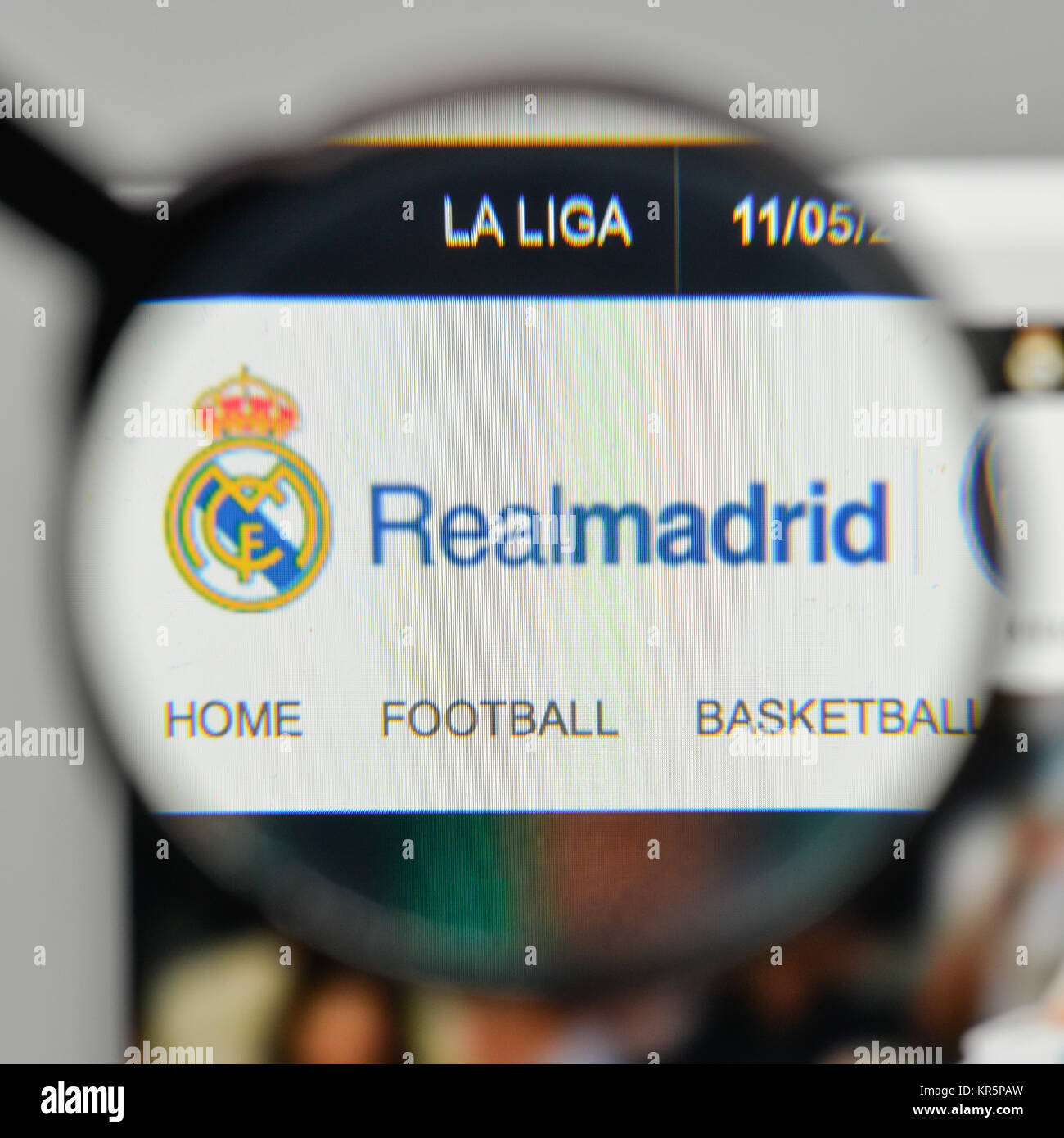 Real Madrid Cf Logo Symbol High Resolution Stock Photography and Images ...