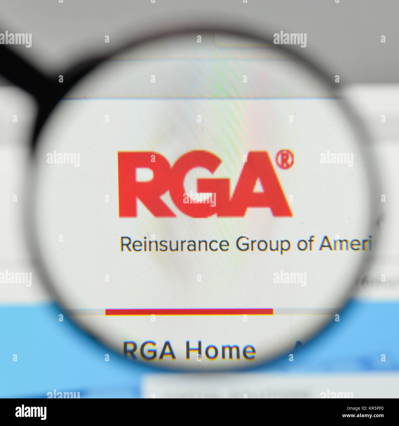 Reinsurance group of america logo hi-res stock photography and images ...