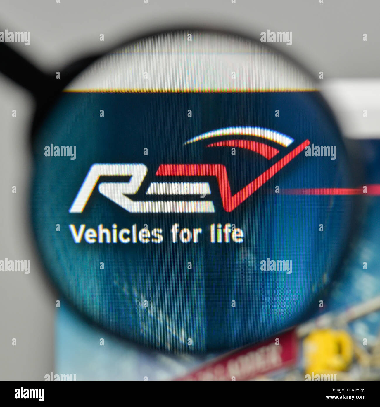 Rev logo hi-res stock photography and images - Alamy
