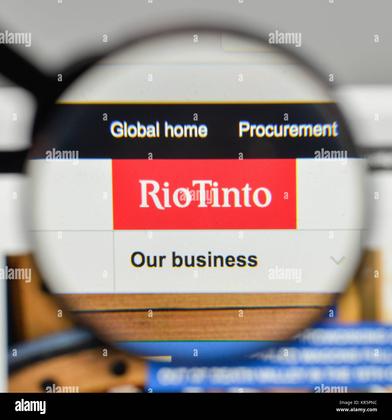Rio tinto logo hi-res stock photography and images - Alamy