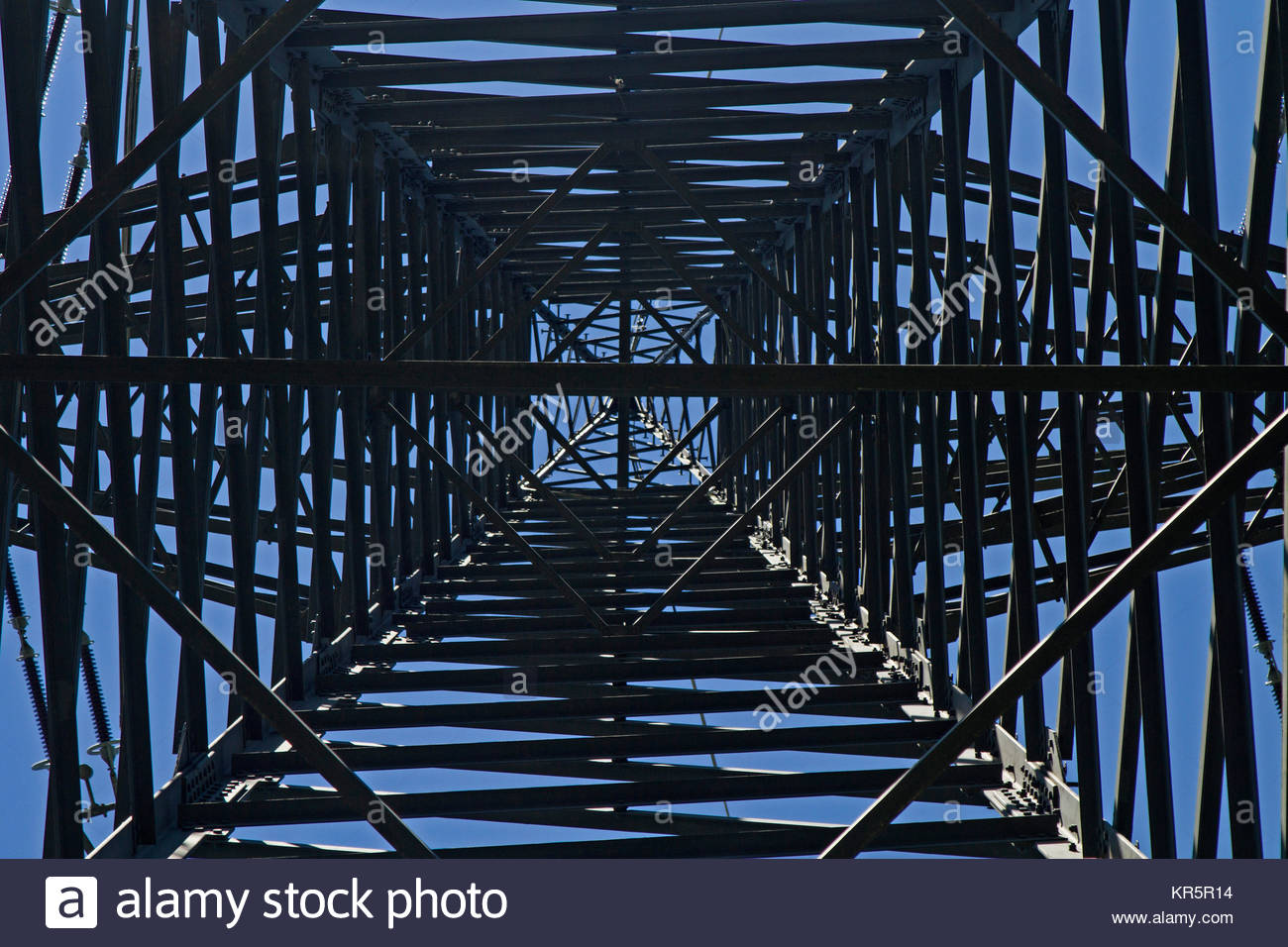 Power Line Cross Section High Resolution Stock Photography and Images ...