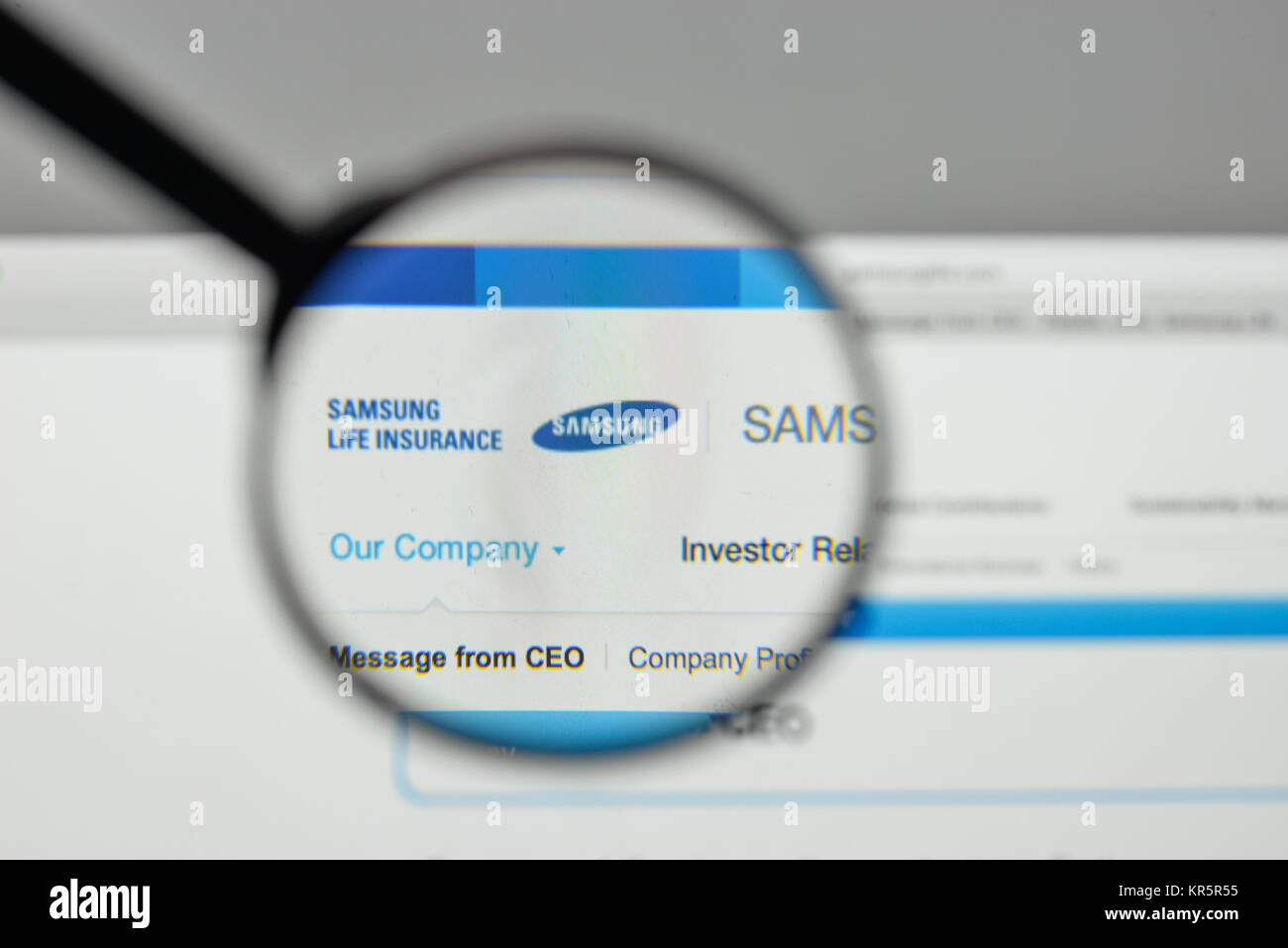 Samsung life logo hi-res stock photography and images - Alamy