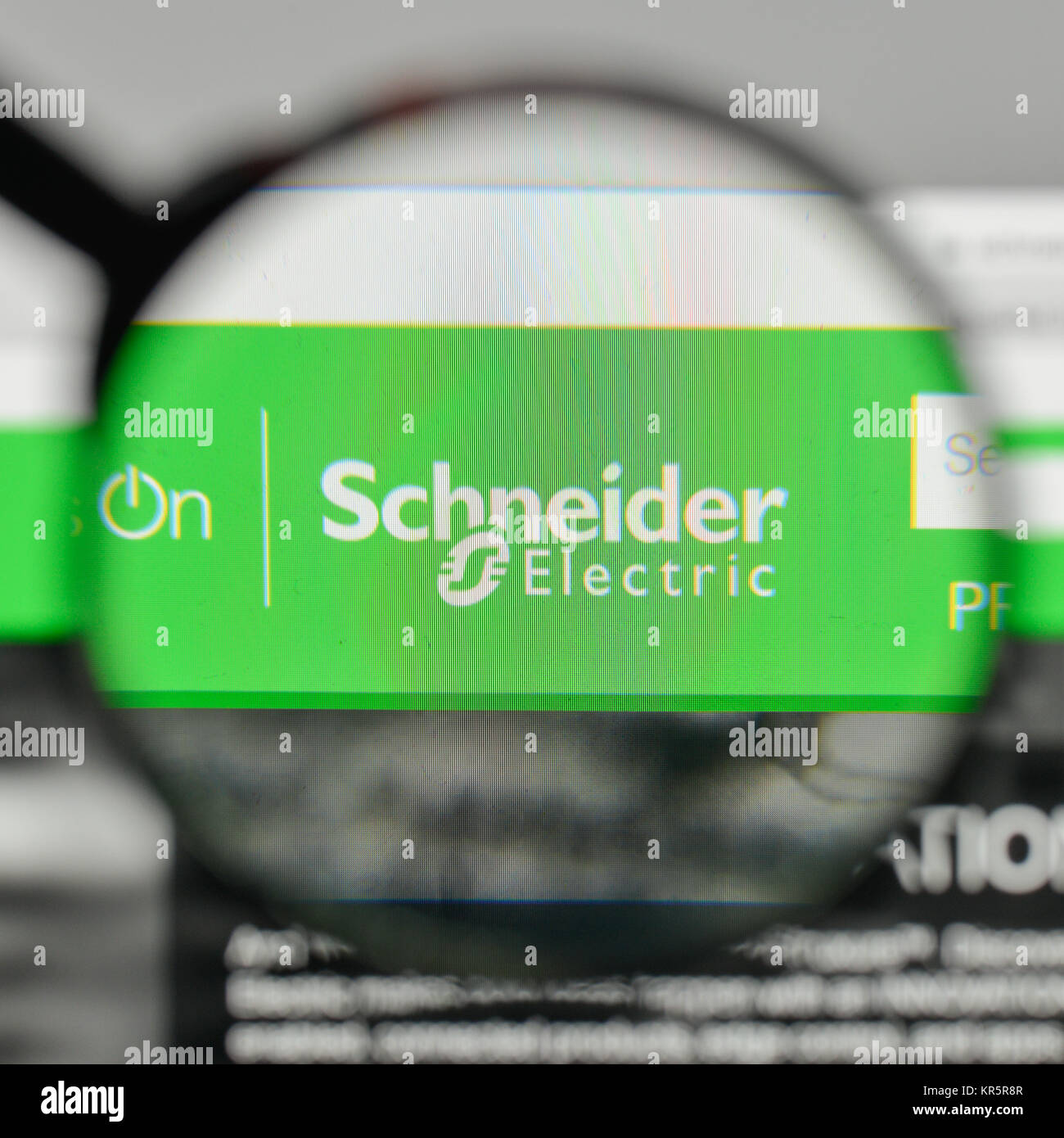 Schneider electric logo hi-res stock photography and images - Alamy
