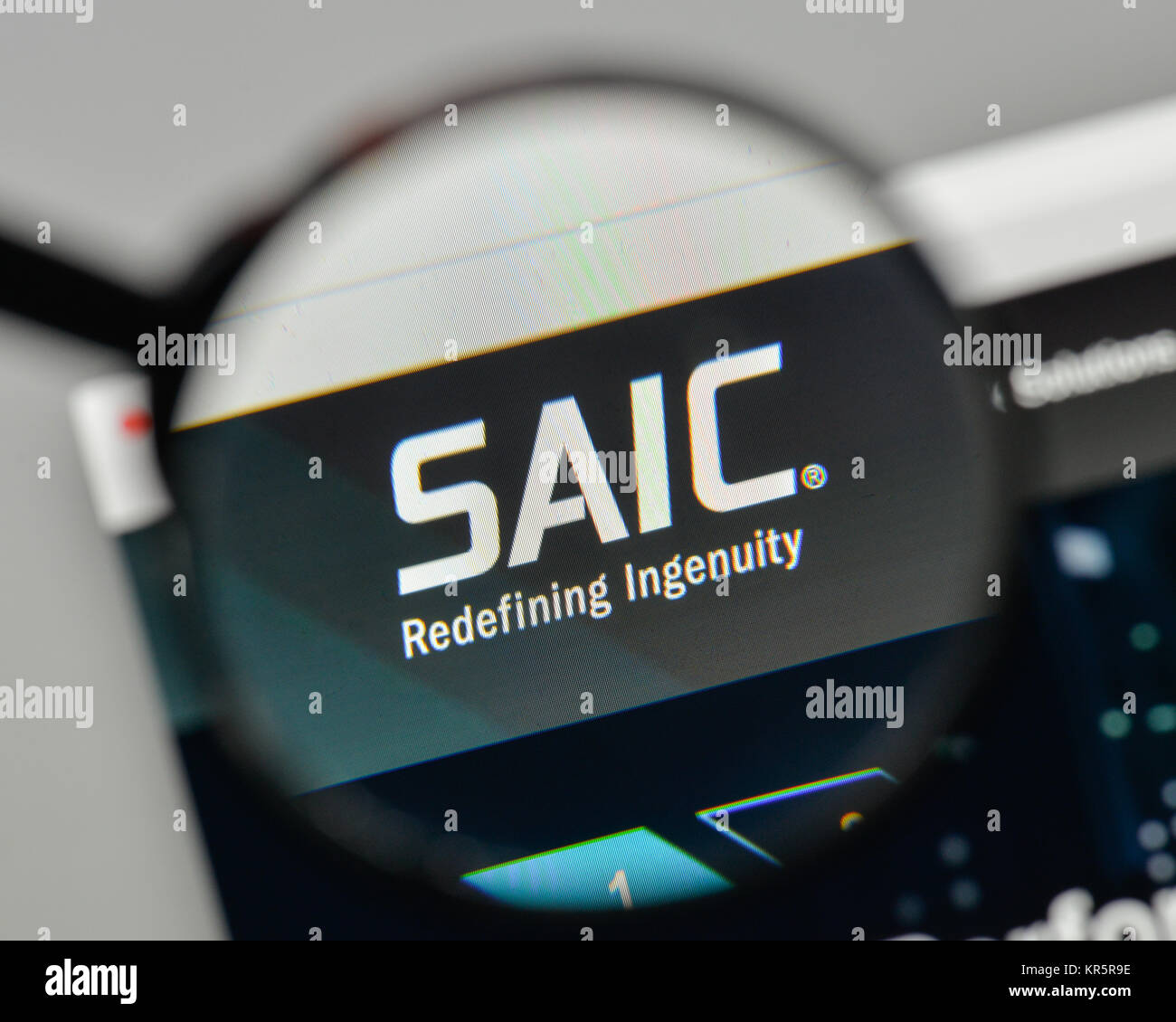 Milan, Italy - November 1, 2017: Science Applications International ...