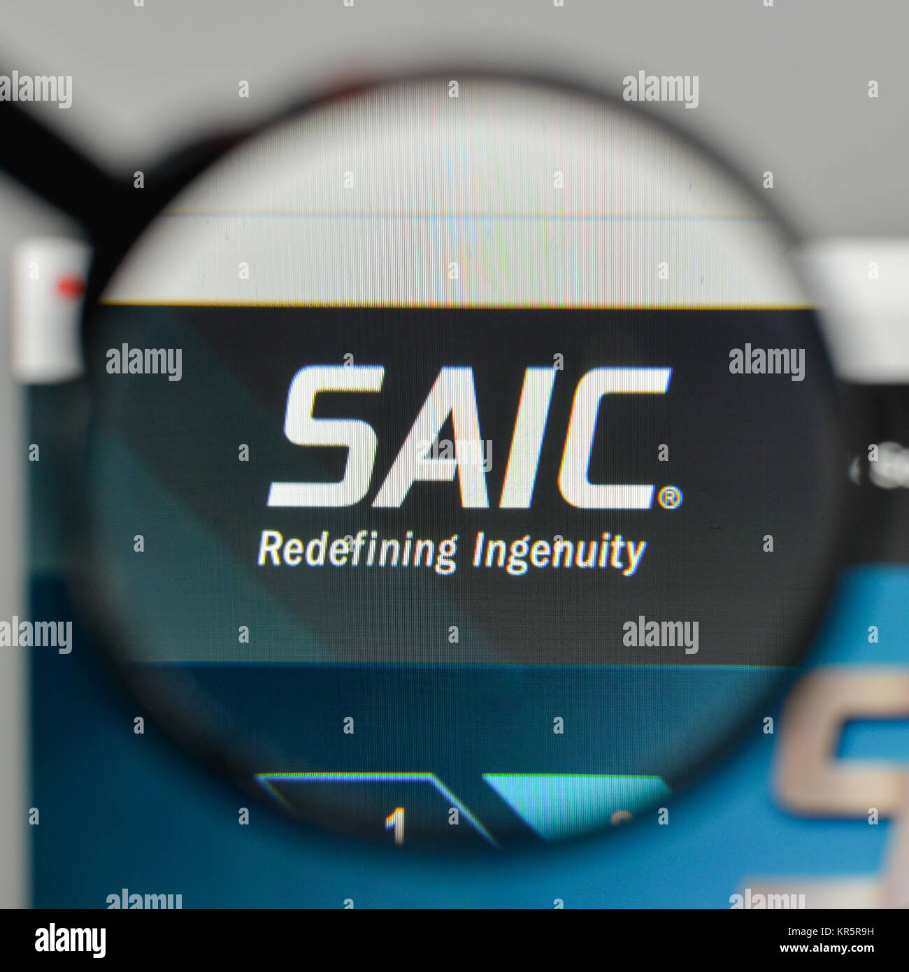 Milan, Italy - November 1, 2017: Science Applications International ...