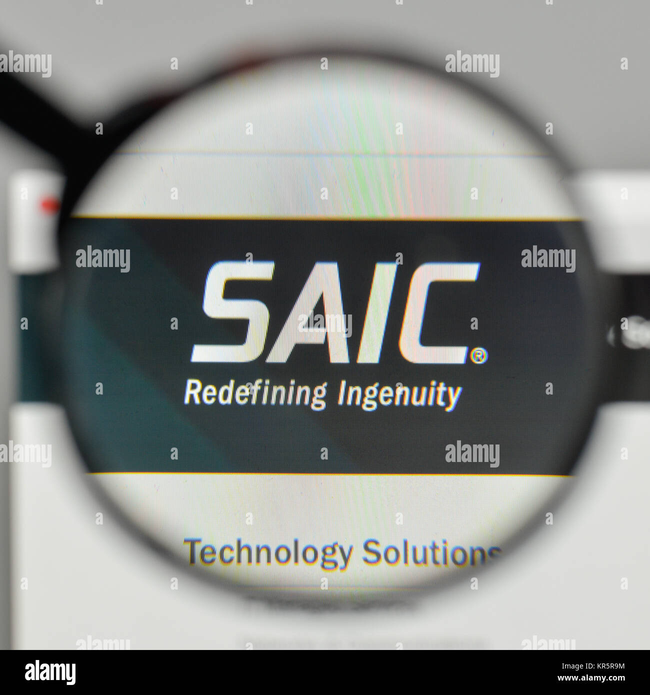 Milan, Italy - November 1, 2017: Science Applications International ...