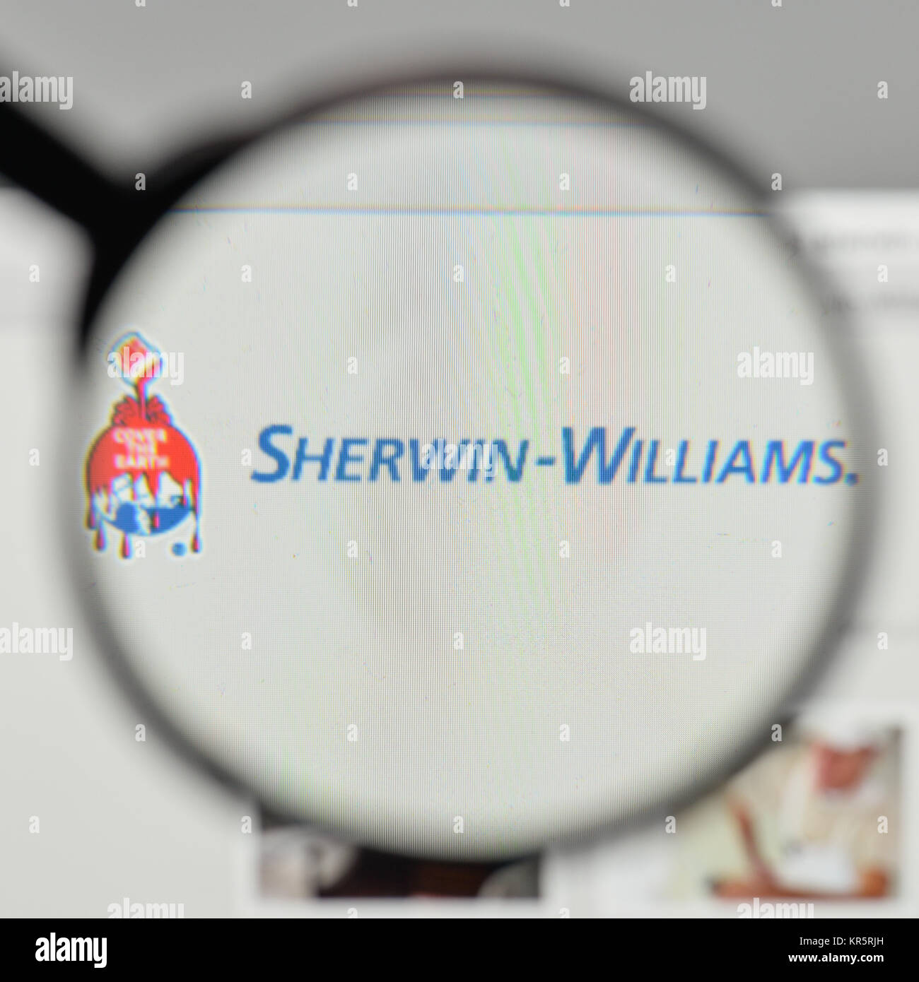Sherwin williams logo hi-res stock photography and images - Alamy