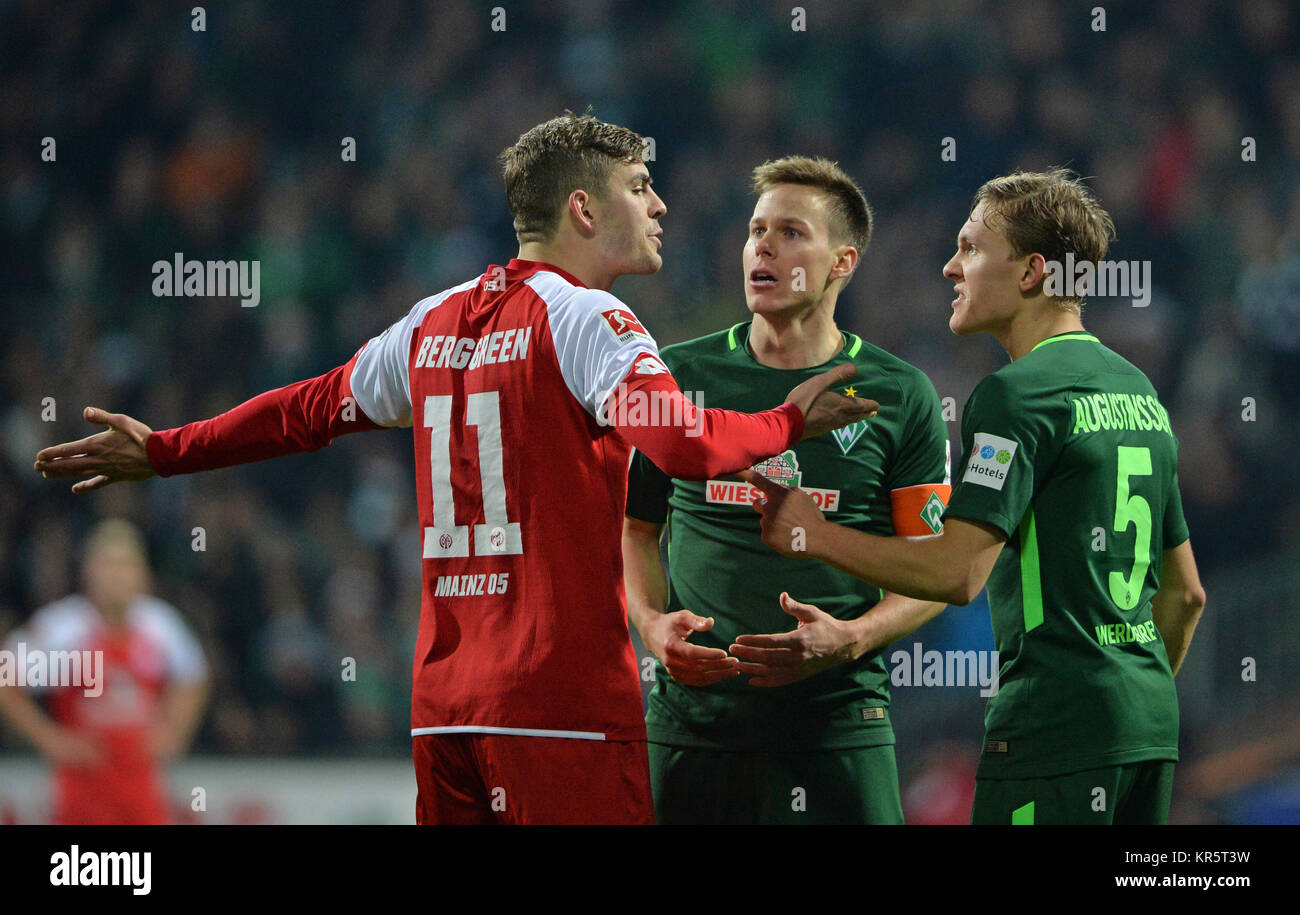 left to right: Emil BERGGREEN (MZ), Niklas MOISANDER (HB), Ludwig ...
