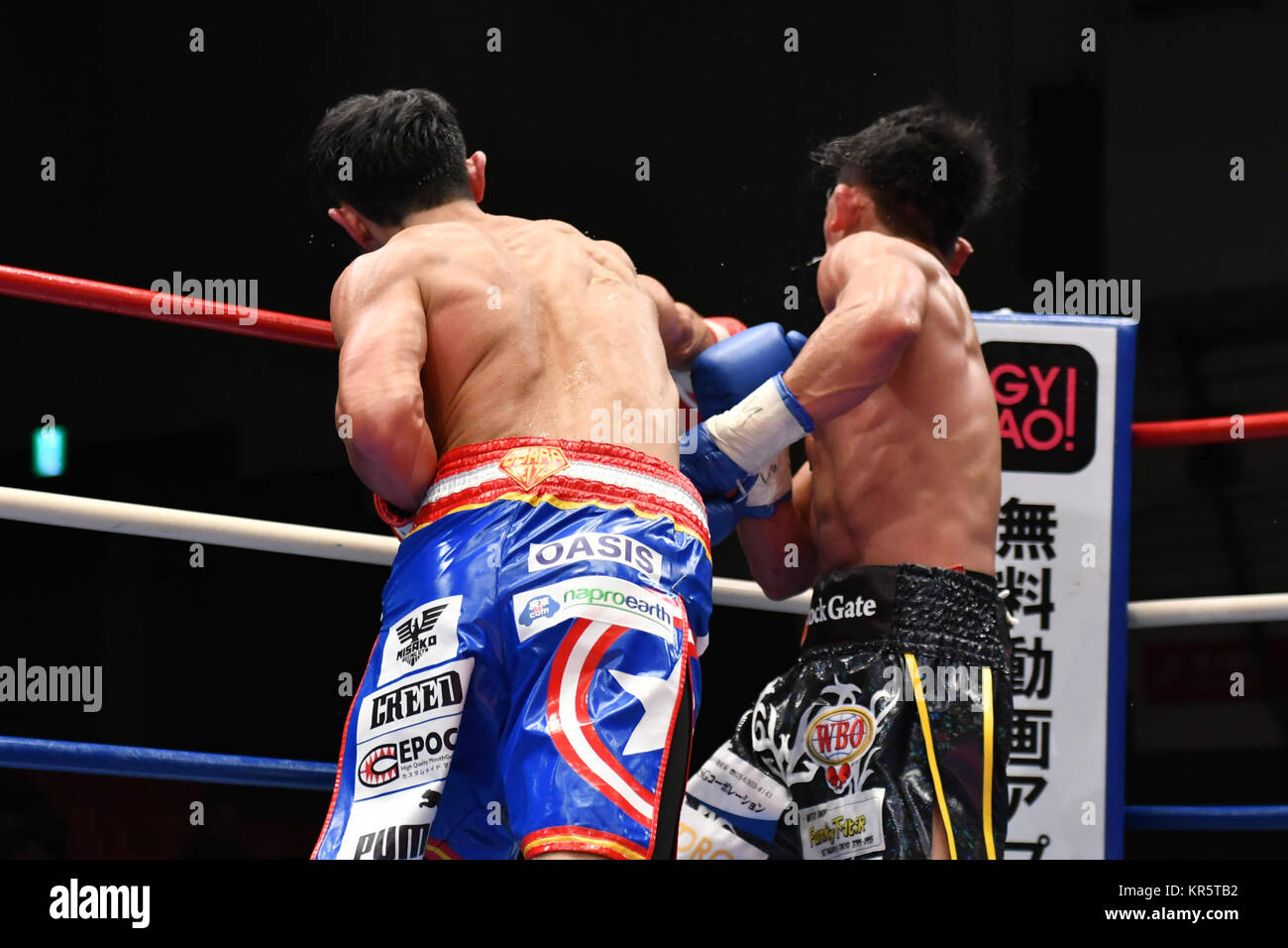 Tokyo, Japan. 14th Dec, 2017. (L-R) Keita Obara, Shusaku Fujinaka (JPN ...
