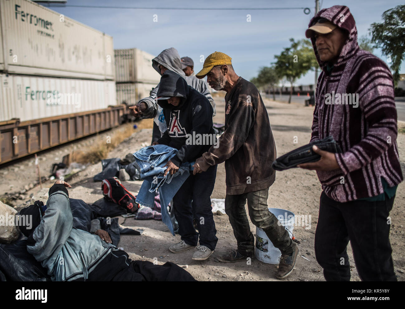 People trapped between migration, indigence, marginalization, poverty ...