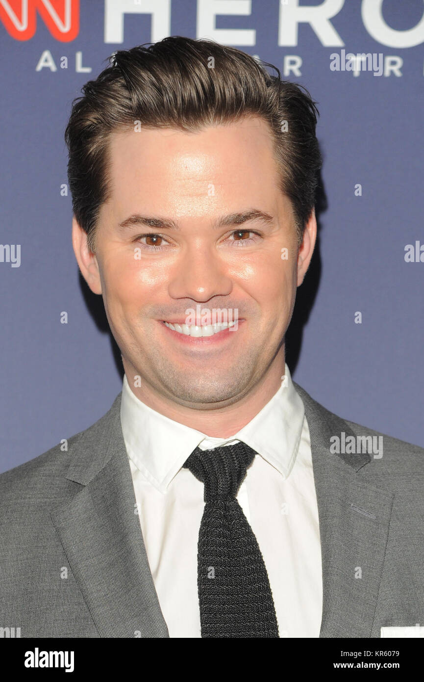 New York, USA. 17th Dec, 2017. Andrew Rannells attends CNN Heroes 2017 ...