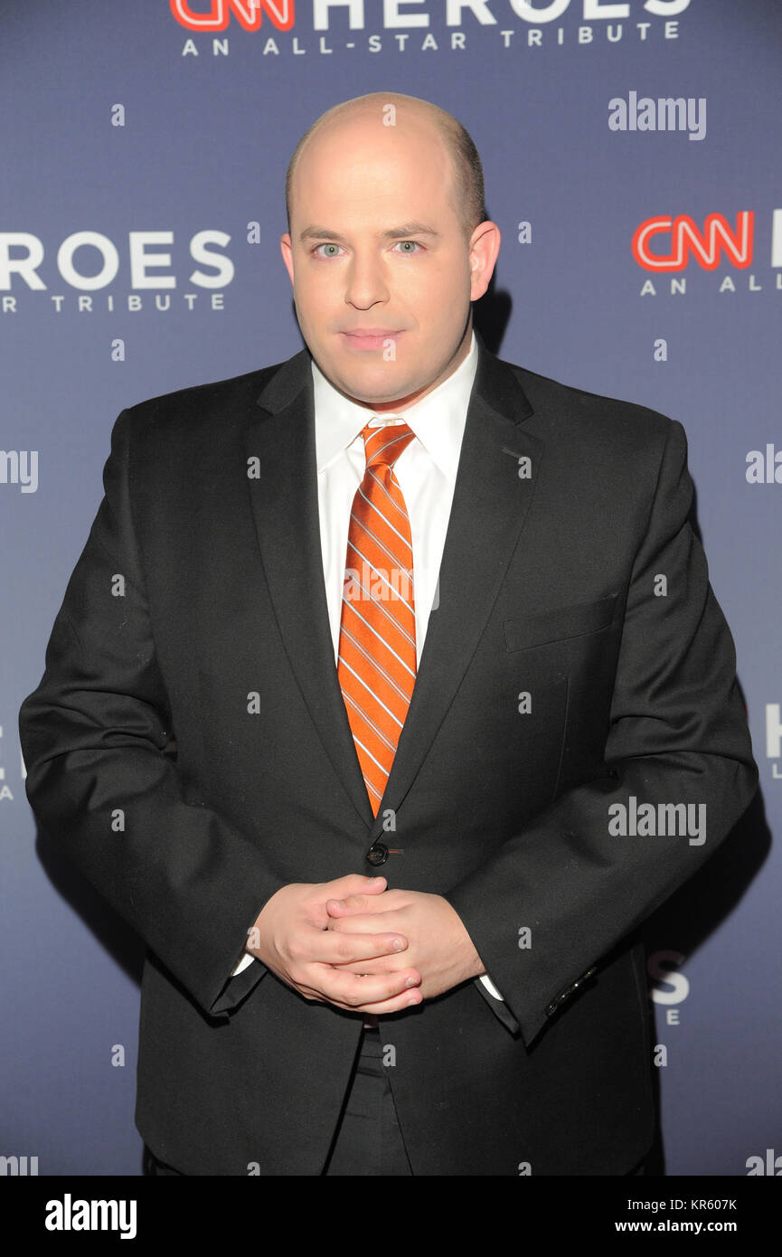New York, USA. 17th Dec, 2017. Correspondent Brian Stelter attends CNN ...