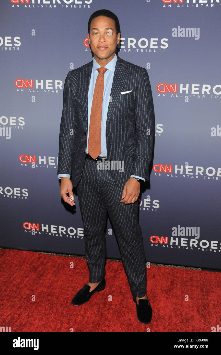 New York, USA. 17th Dec, 2017. Anchor Don Lemon attends CNN Heroes 2017 ...