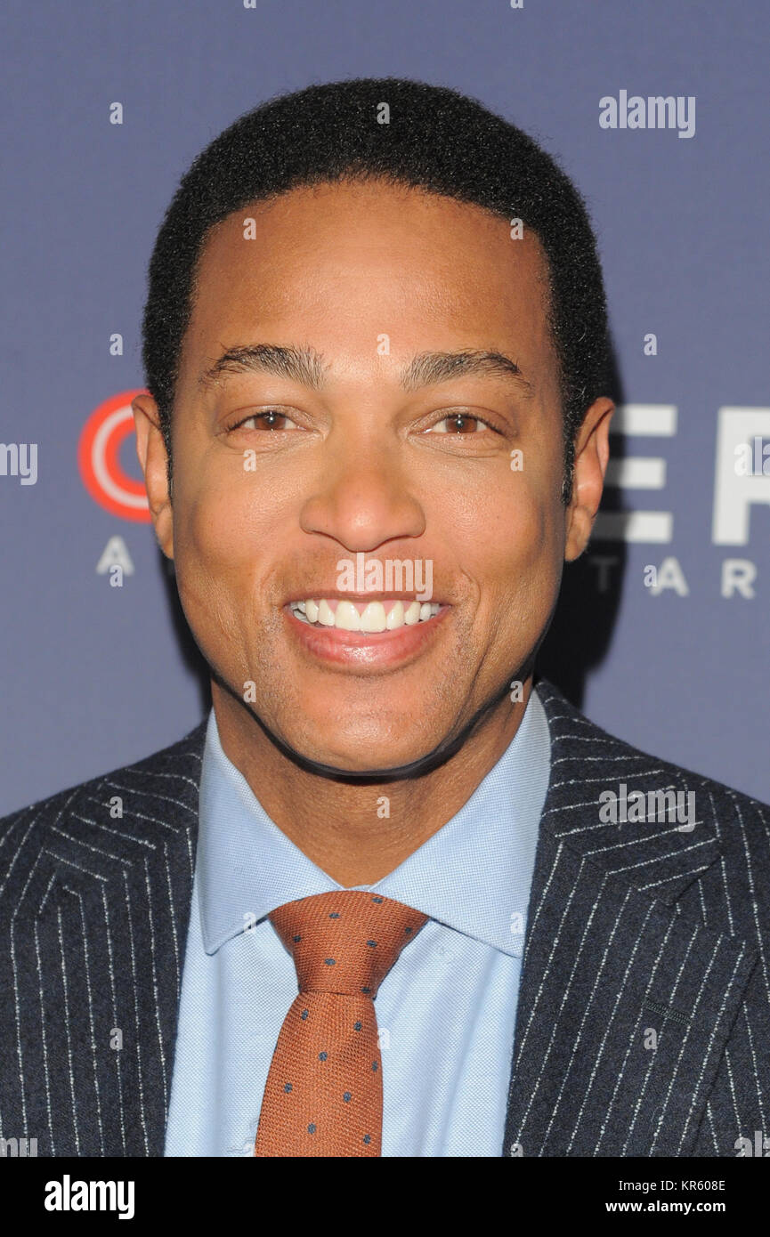 New York, USA. 17th Dec, 2017. Anchor Don Lemon attends CNN Heroes 2017 ...